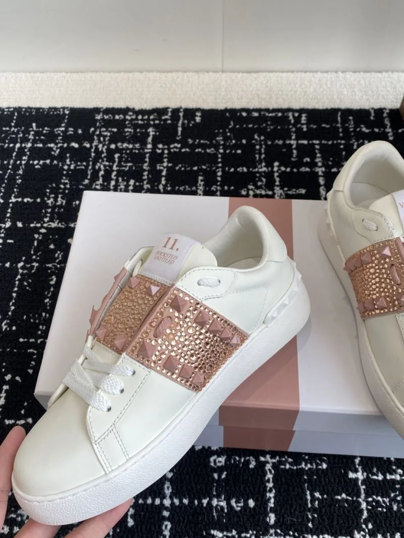 Brand-authenticated Valentino Rockstud Untitled Shoes