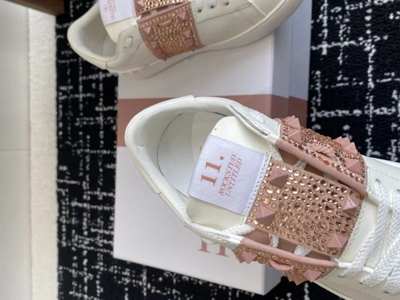 Brand-authenticated Valentino Rockstud Untitled Shoes