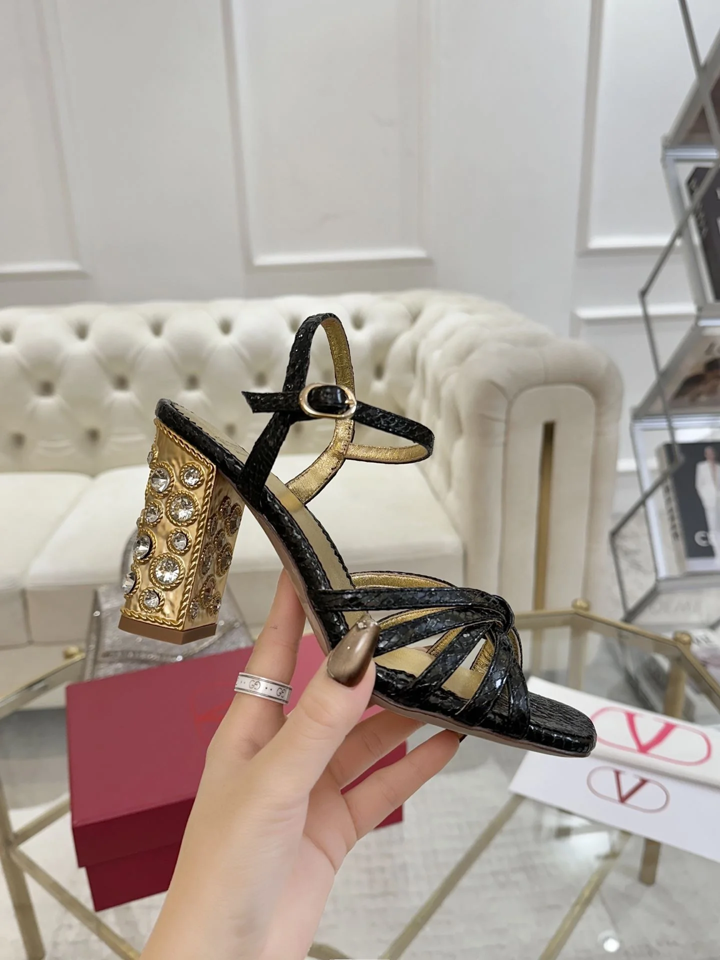 Real Valentino Sandals