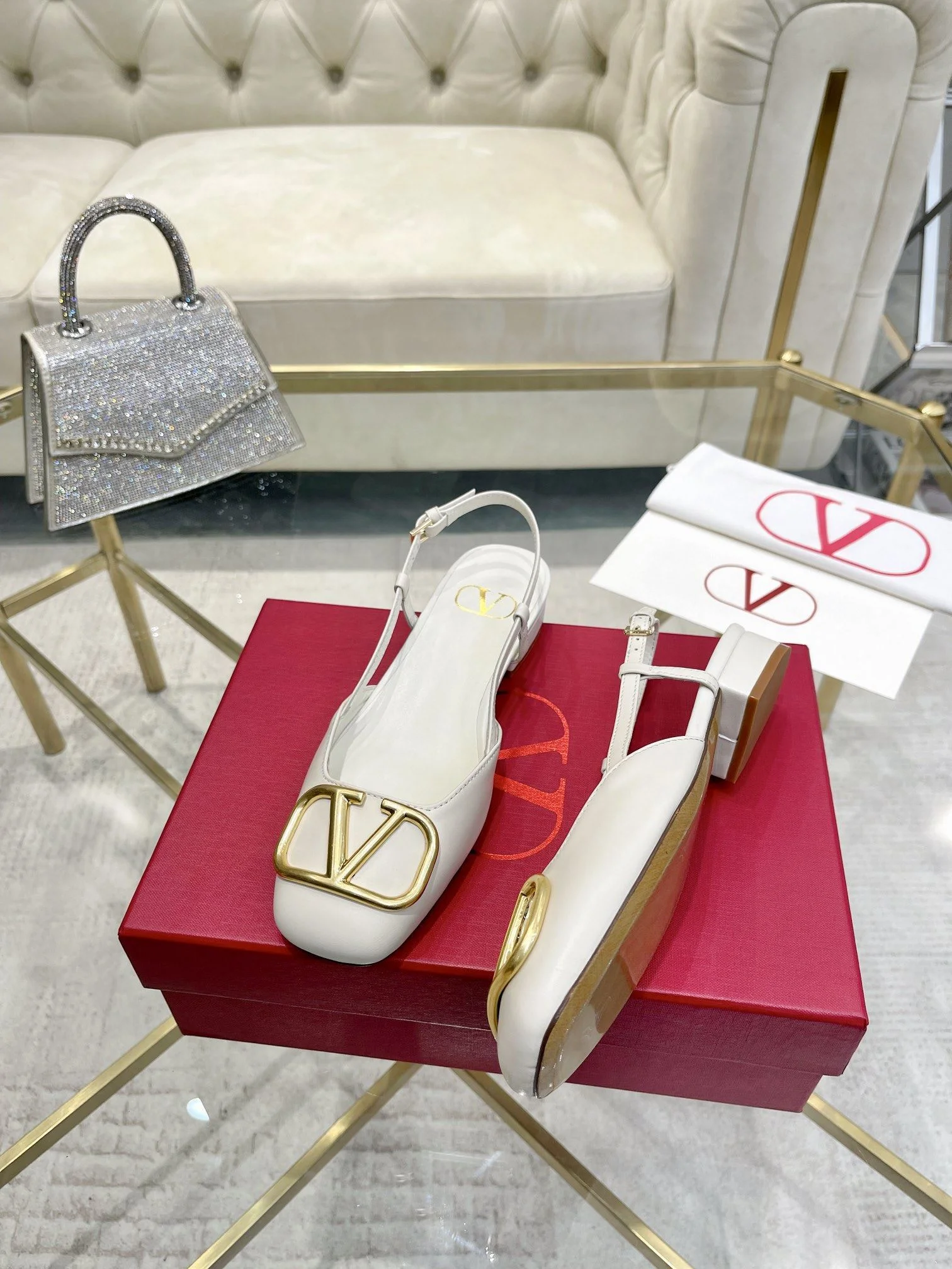 Brand-authenticated Valentino Sandals