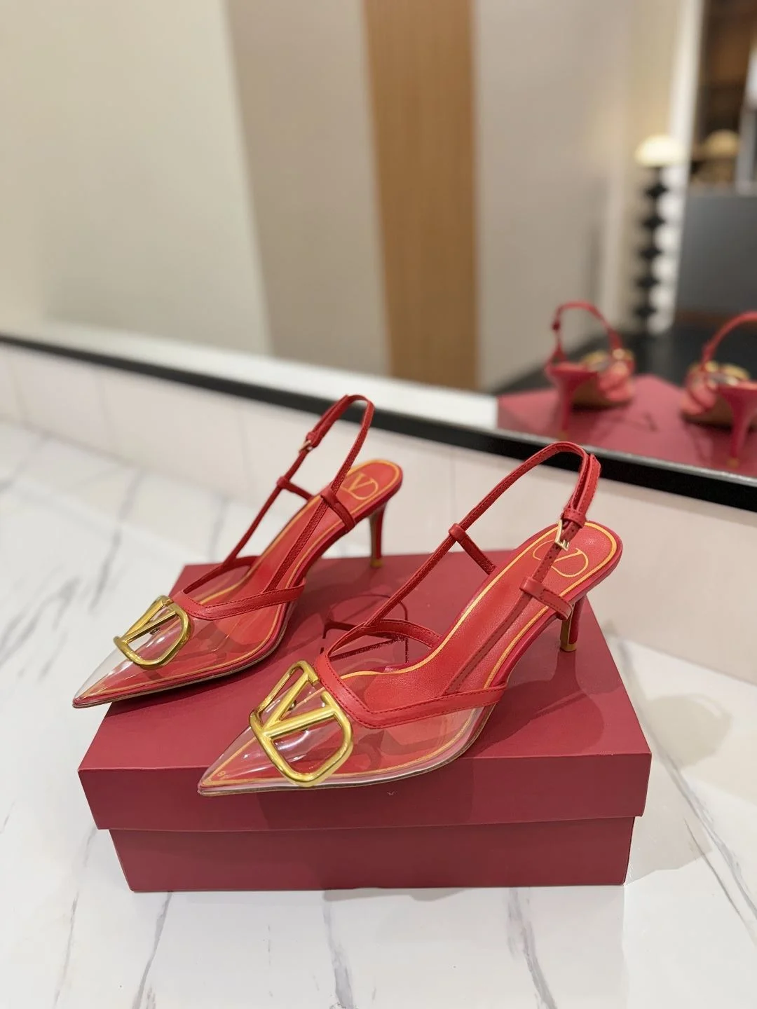 Indistinguishable Valentino Sandals
