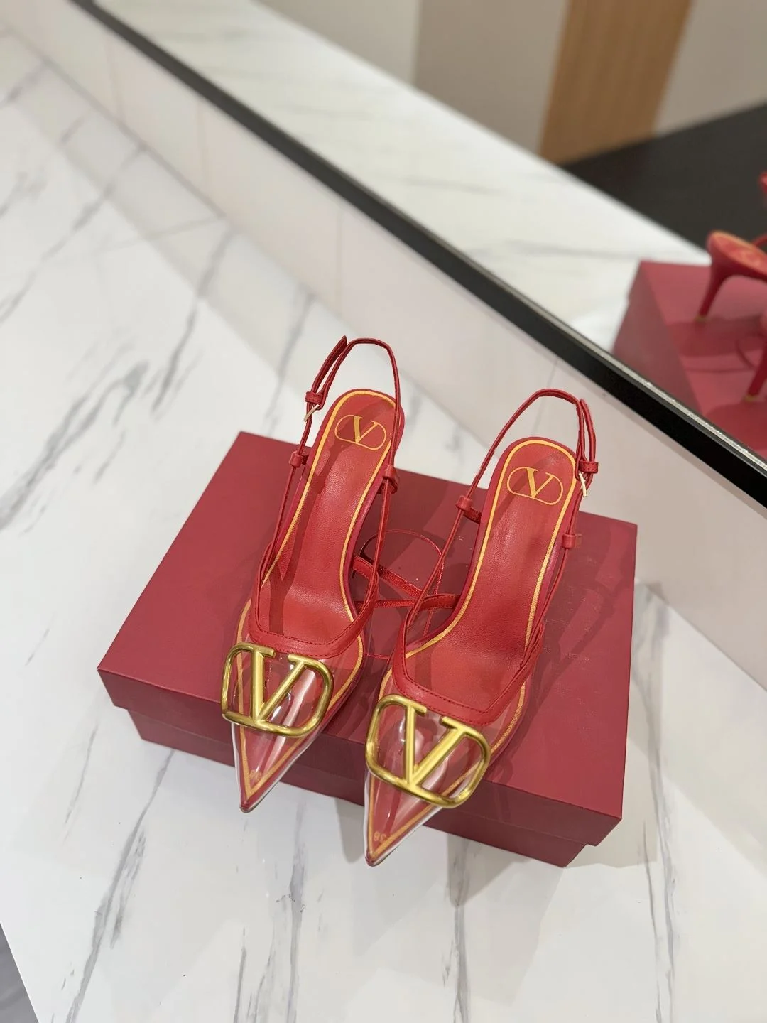 Indistinguishable Valentino Sandals