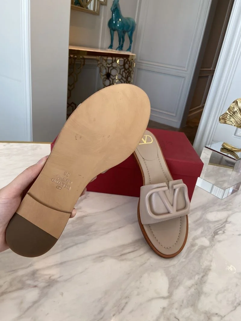 Brand-authenticated Valentino Slippers