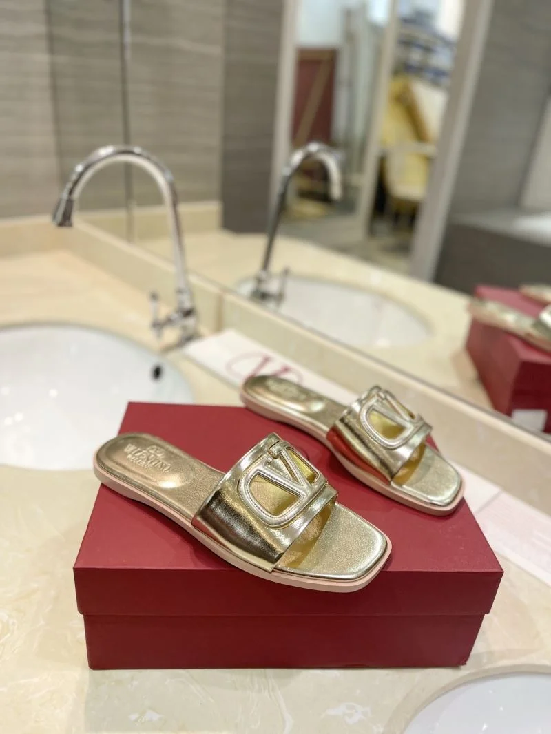 Brand-authenticated Valentino Slippers