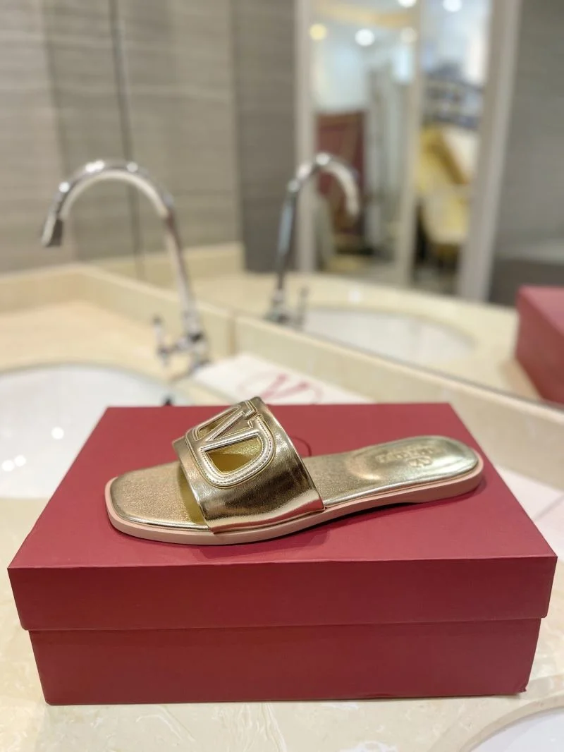 Brand-authenticated Valentino Slippers