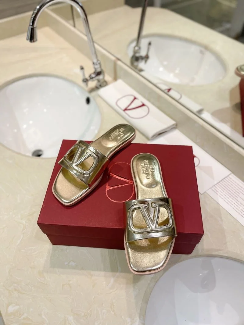 Brand-authenticated Valentino Slippers