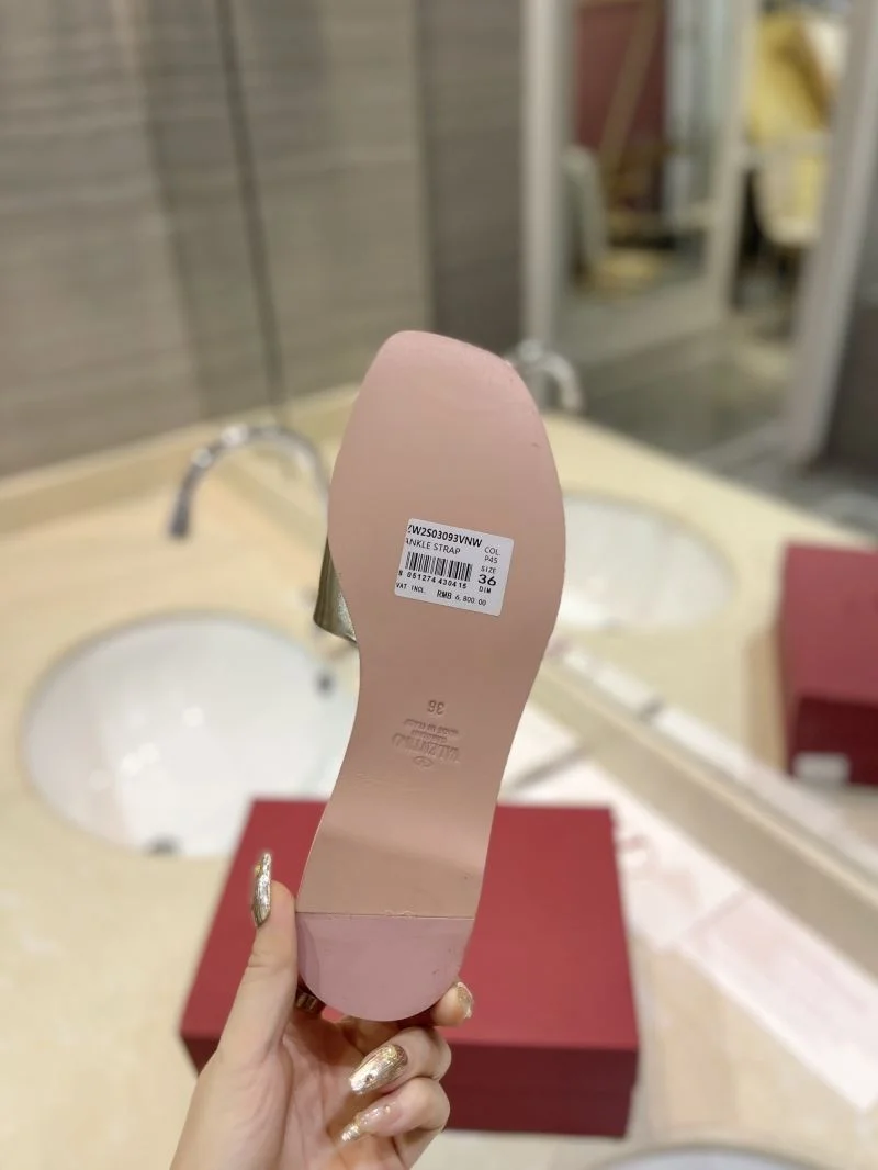 Brand-authenticated Valentino Slippers