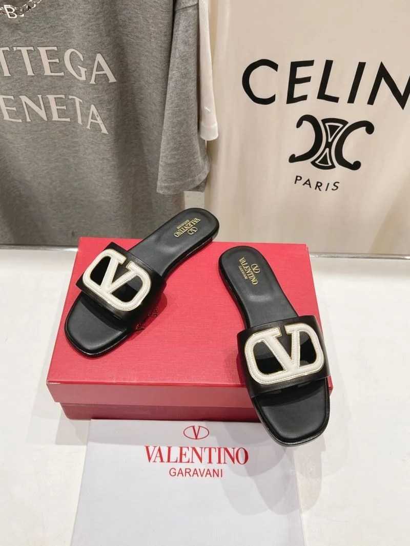 Brand-authenticated Valentino Slippers