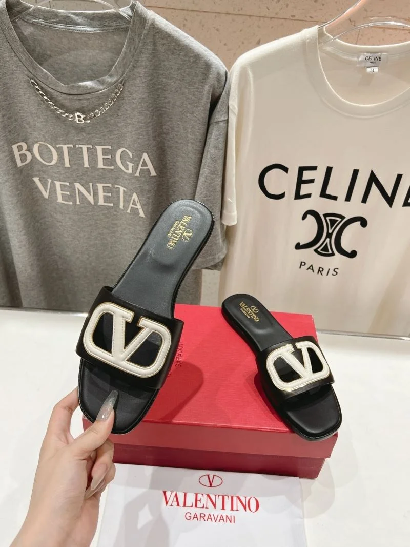 Brand-authenticated Valentino Slippers