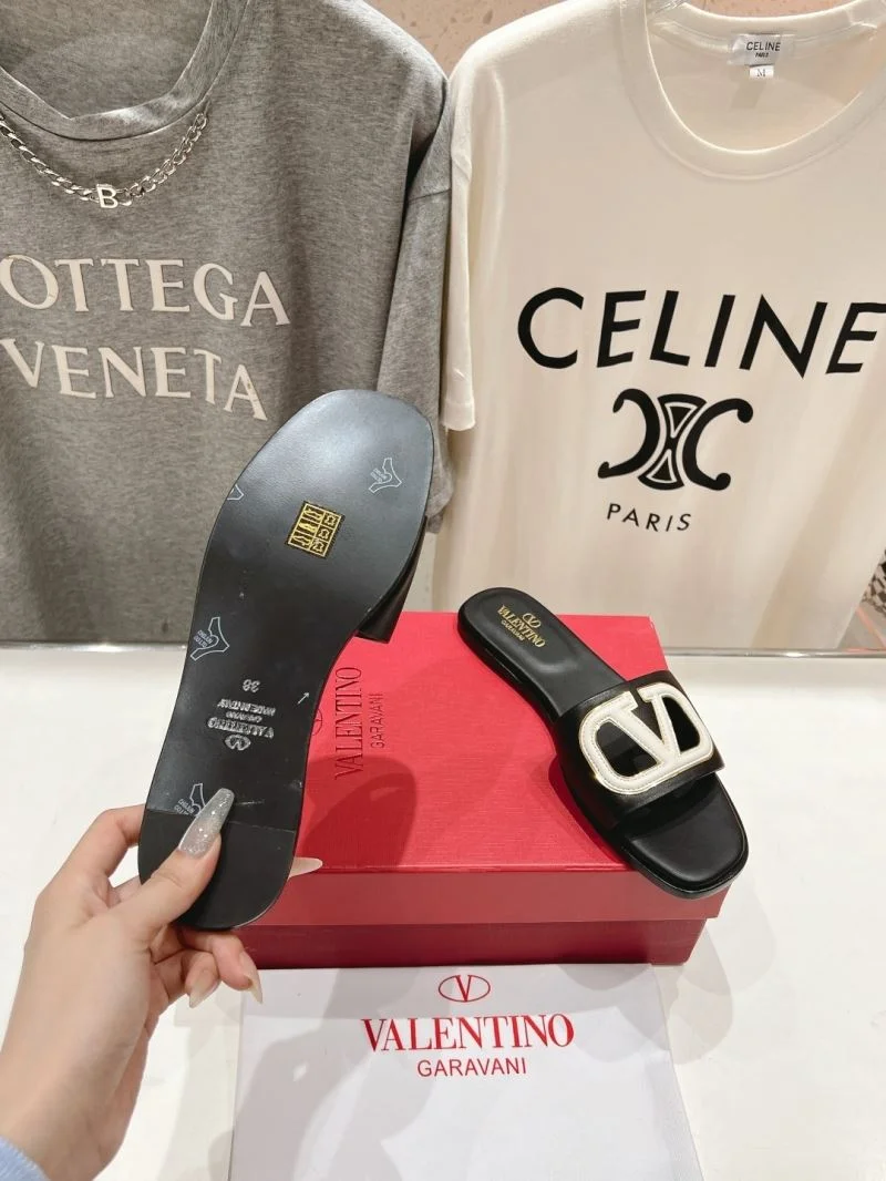 Brand-authenticated Valentino Slippers