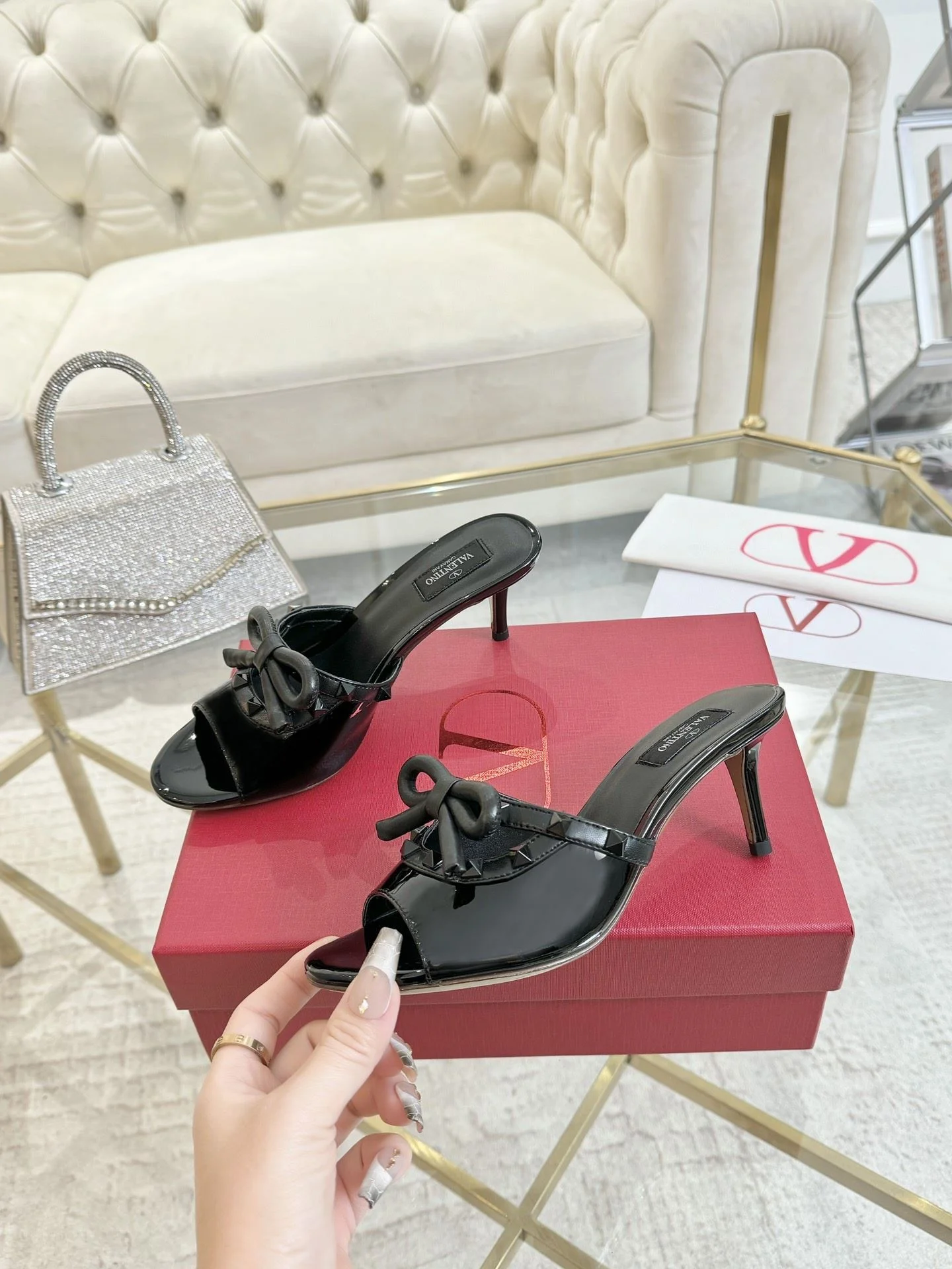 Mirror quality Valentino Slippers