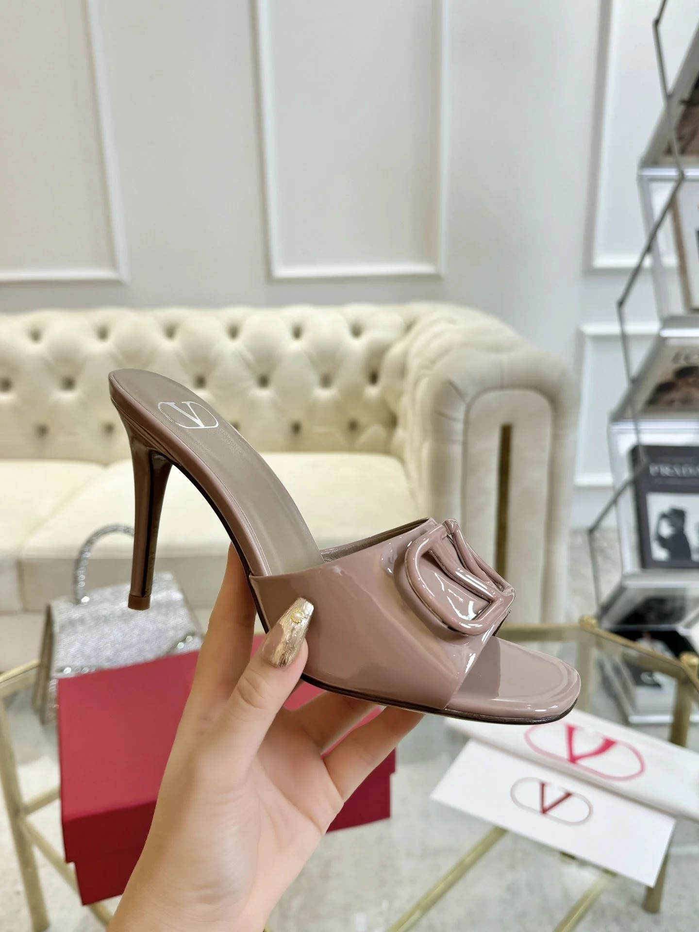 Real Valentino Slippers