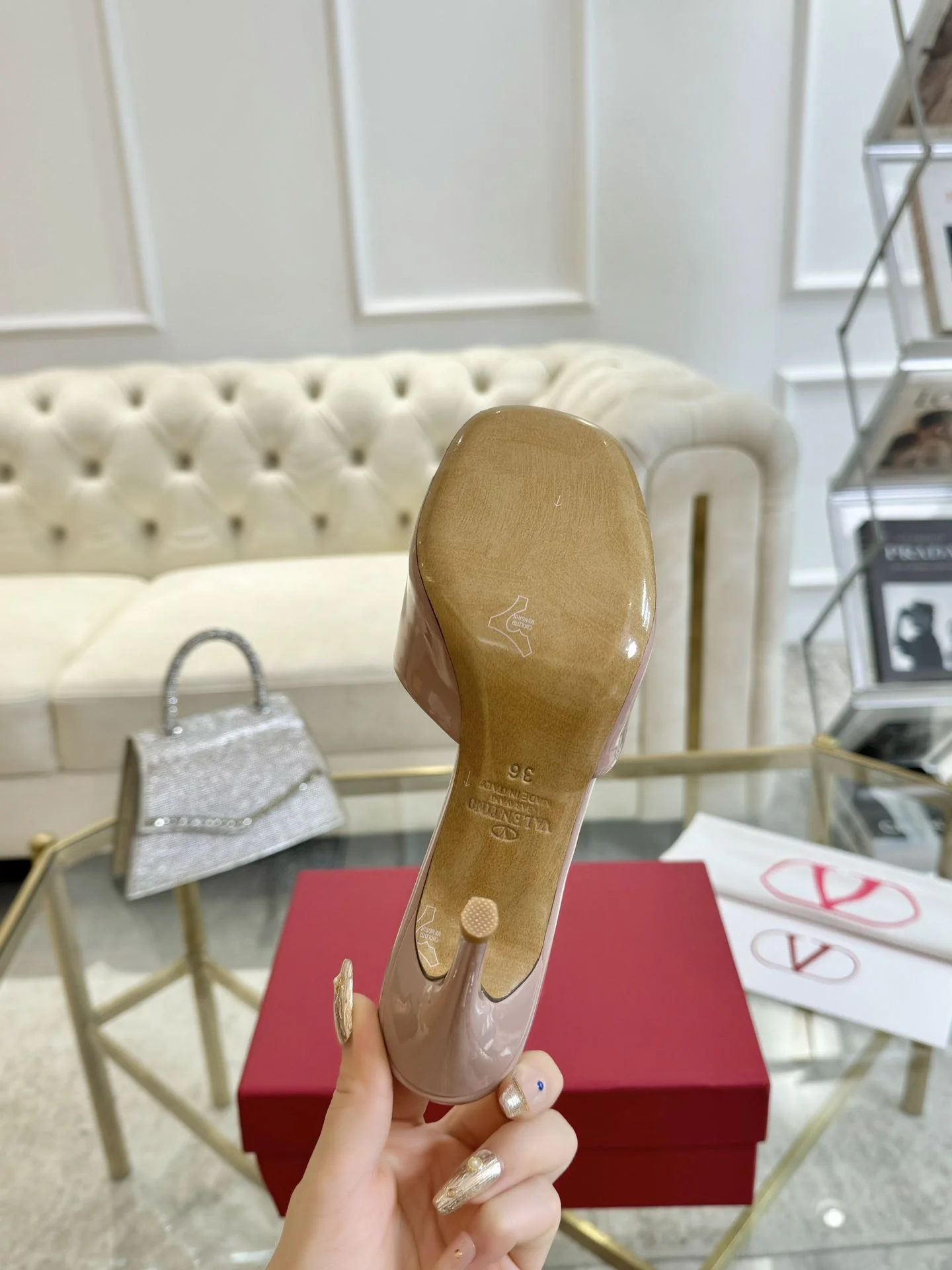 Real Valentino Slippers