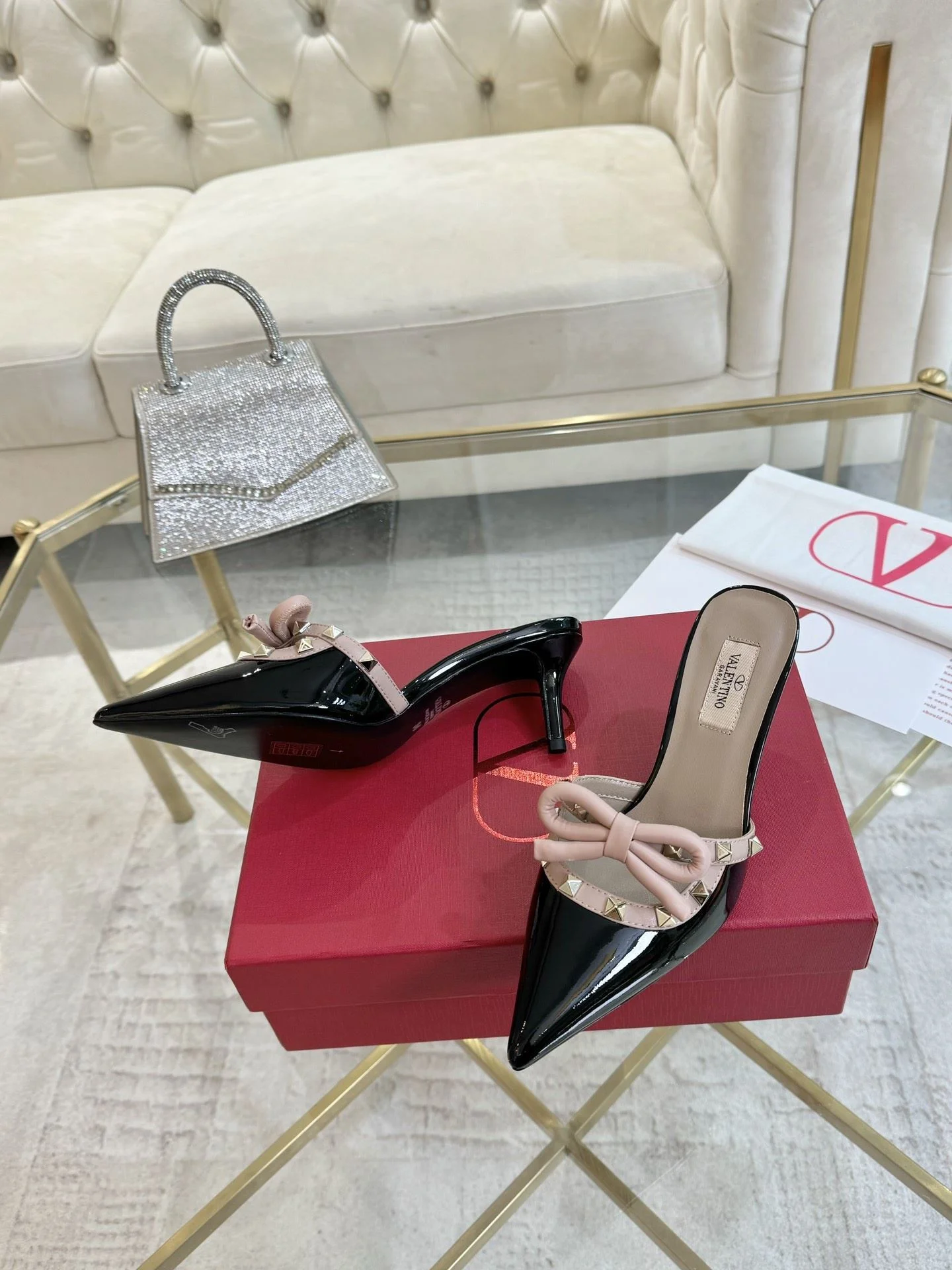 Mirror quality Valentino Slippers