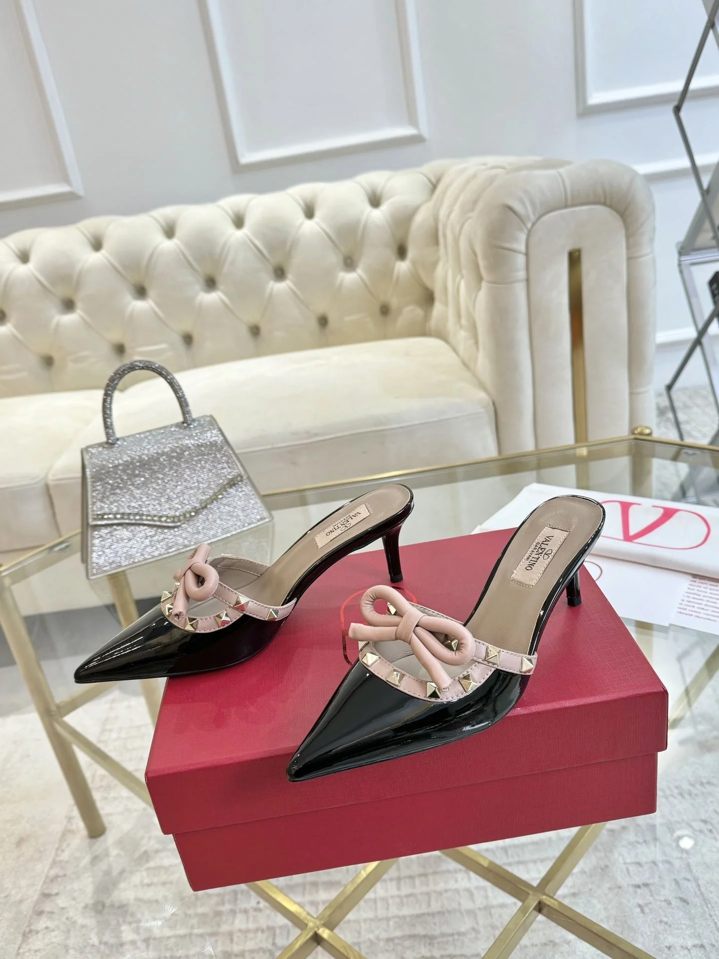 Mirror quality Valentino Slippers