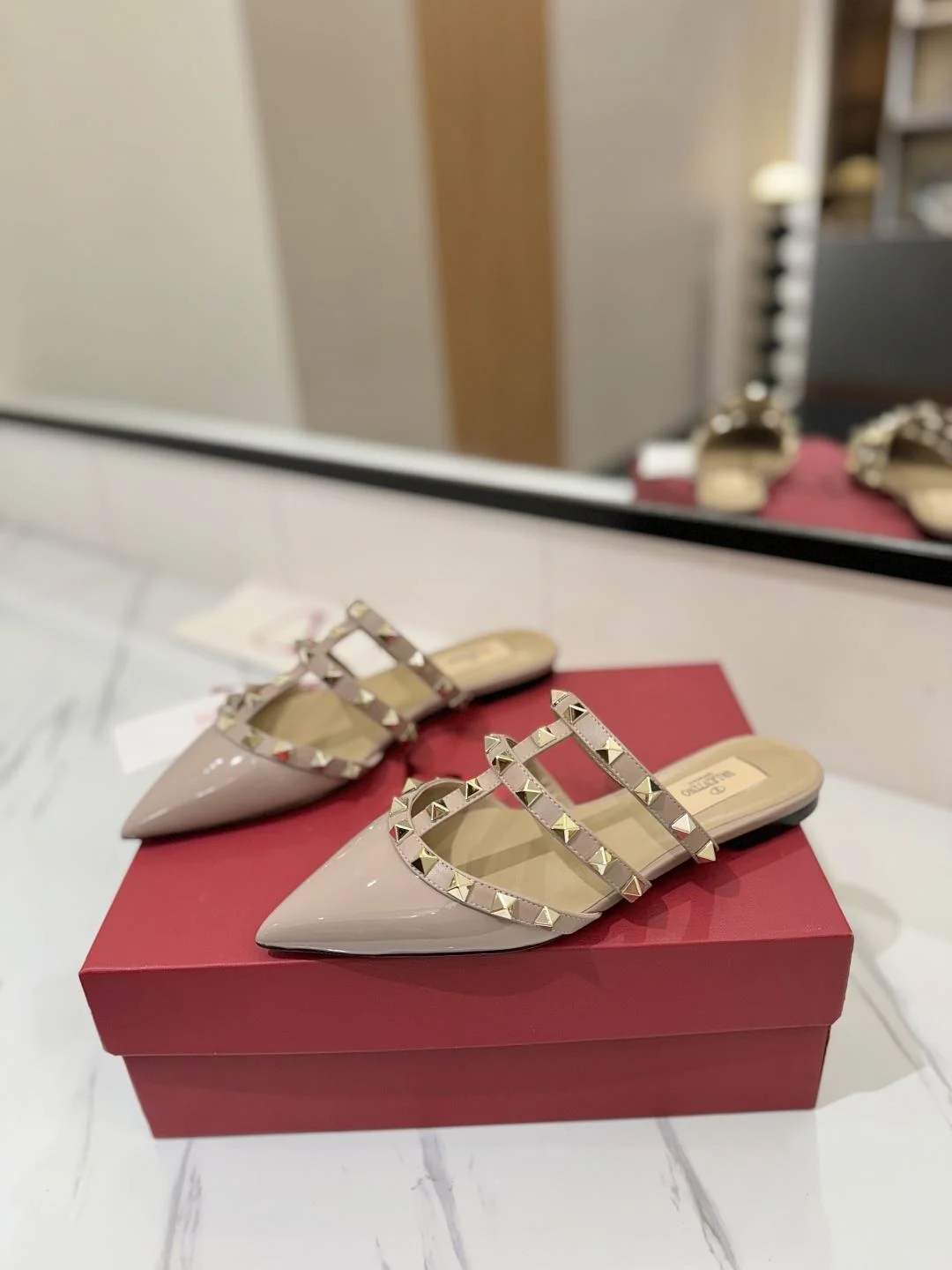 Indistinguishable Valentino Slippers