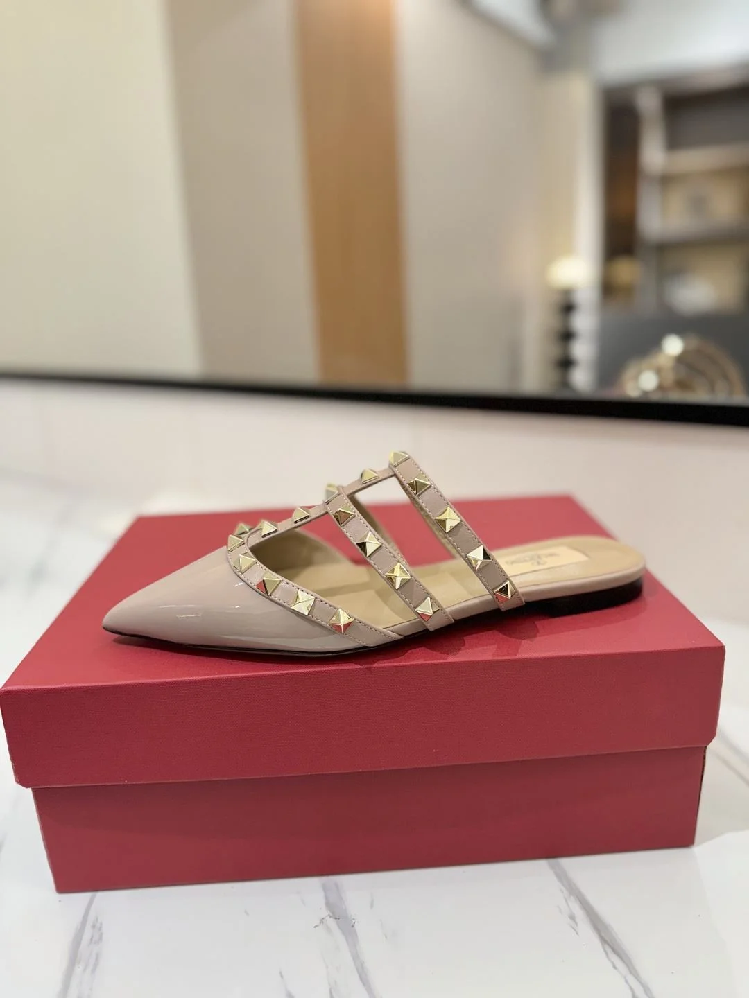 Indistinguishable Valentino Slippers