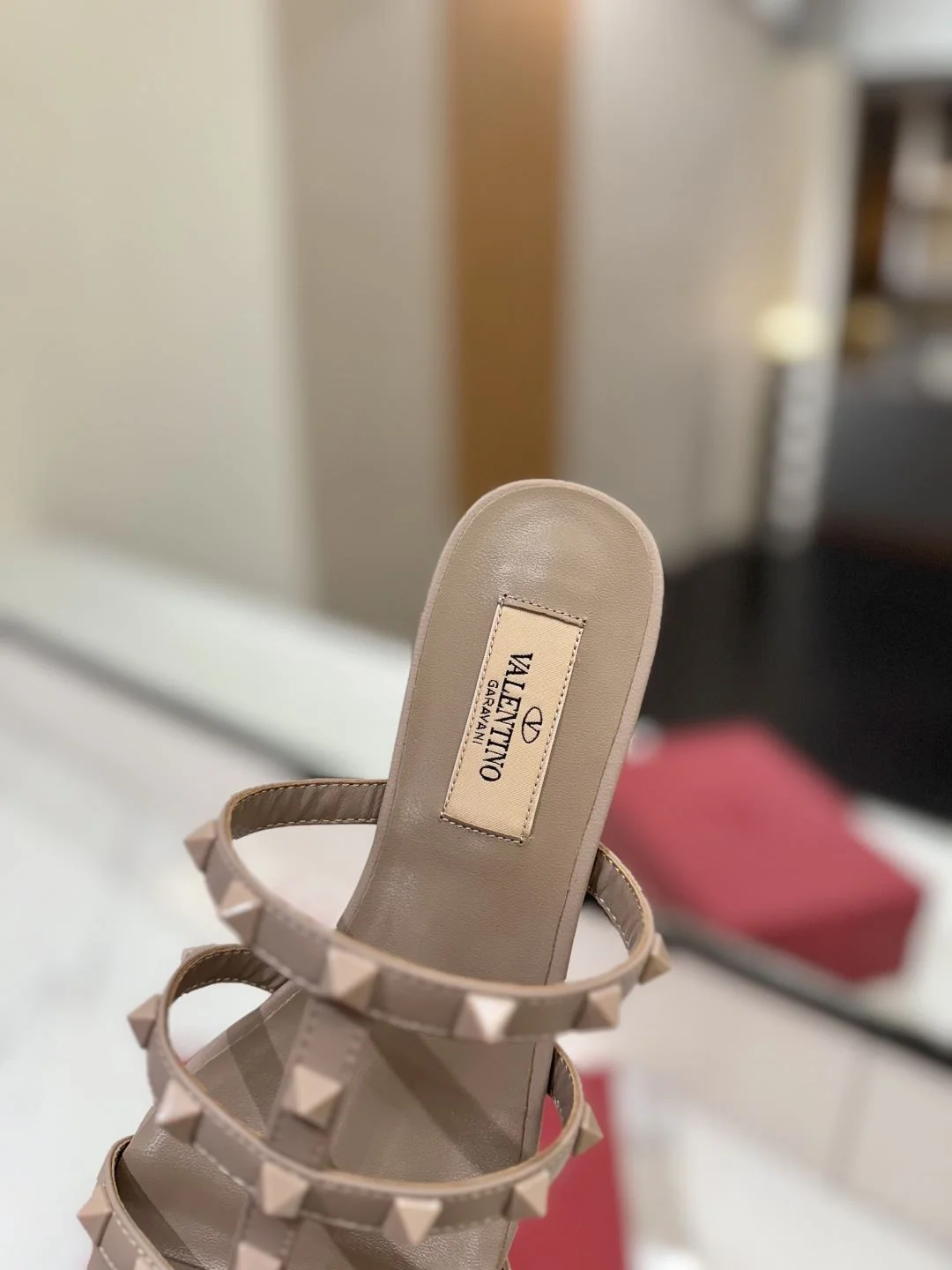 Brand-authenticated Valentino Slippers