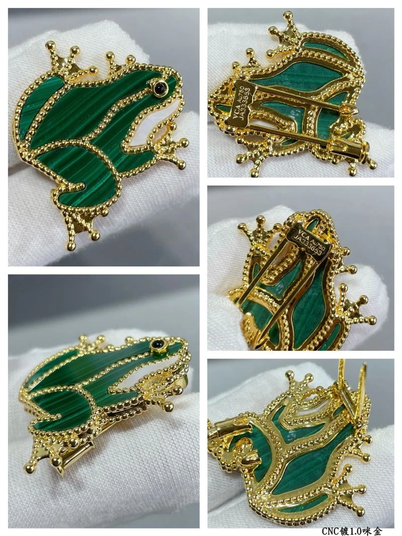 Top mirror Vca Brooches