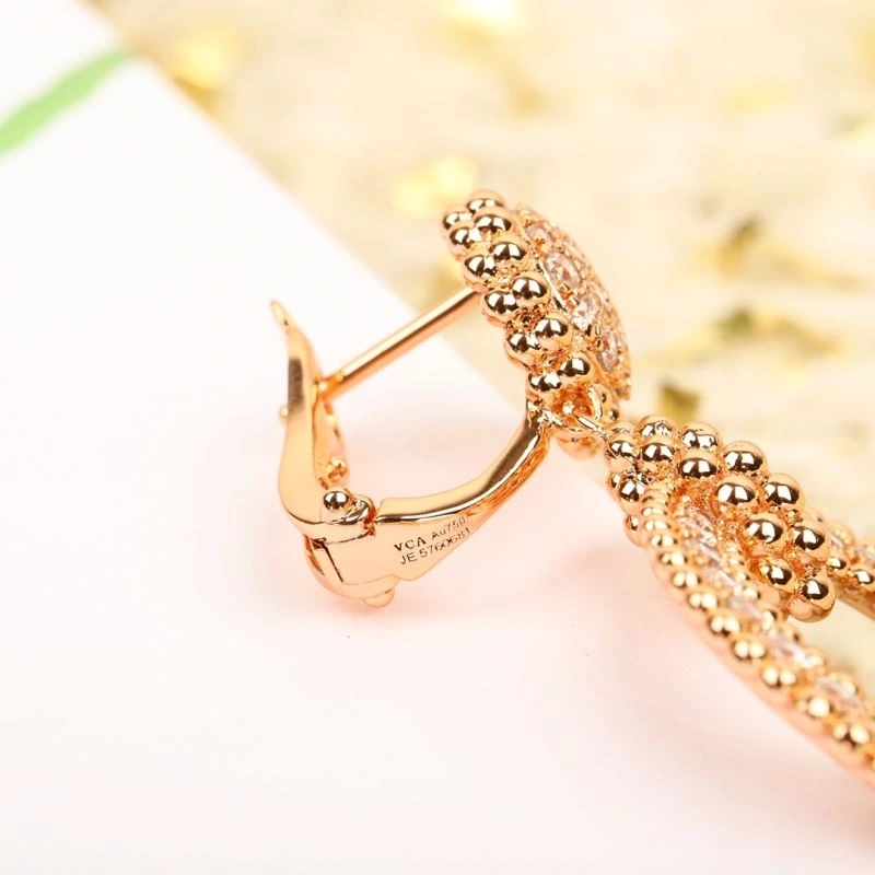 Top mirror Vca Earrings