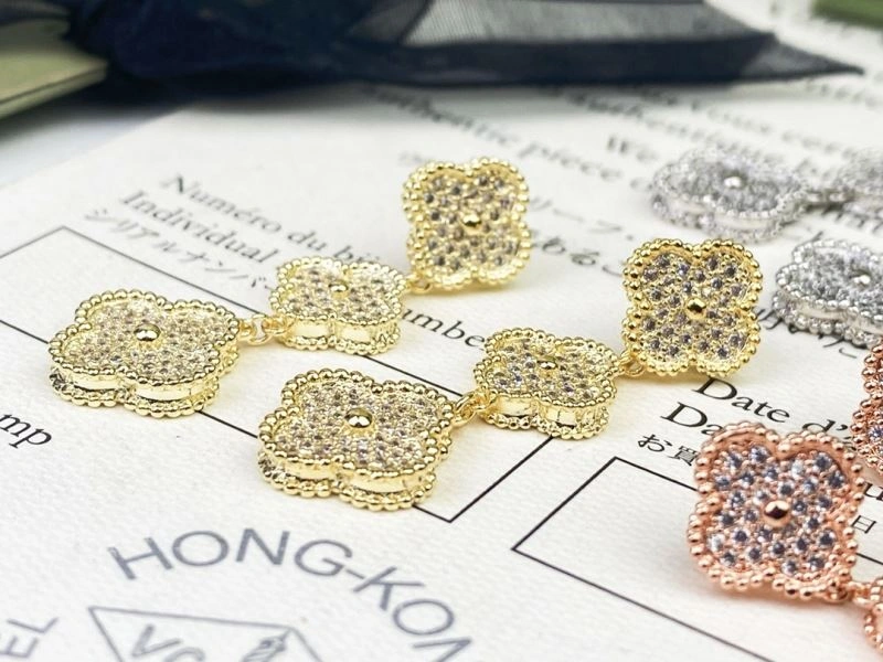 Top mirror Vca Earrings