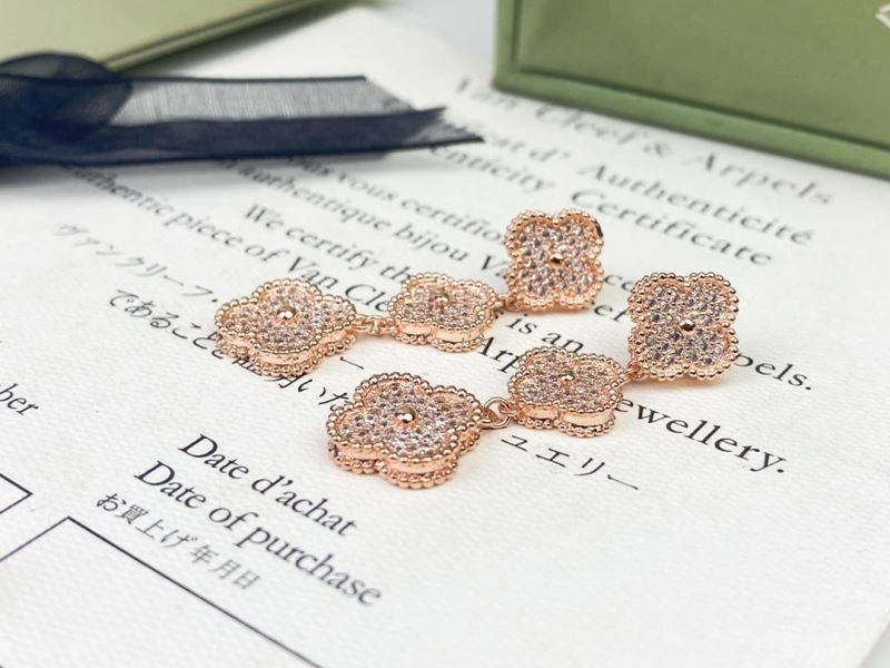 Top mirror Vca Earrings