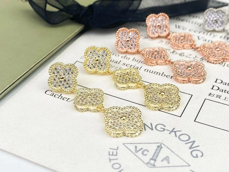 Top mirror Vca Earrings