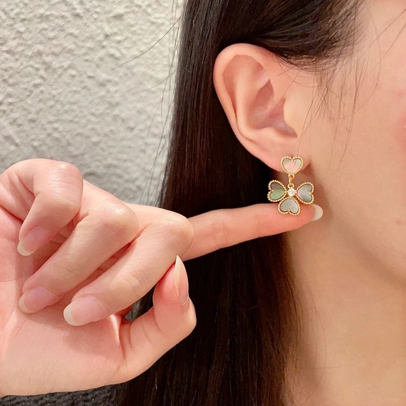 Mirror quality Vca Earrings