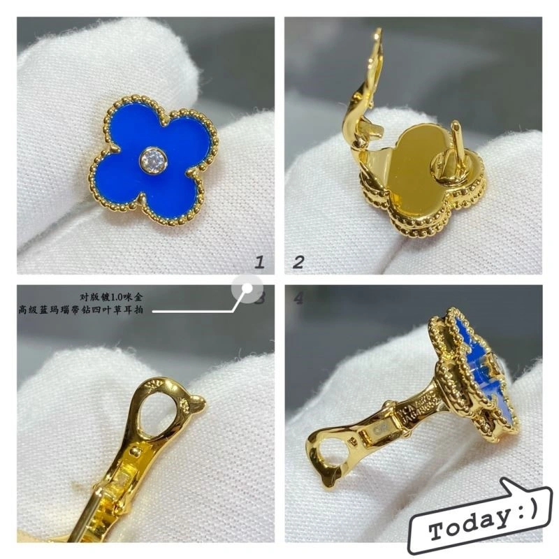 Mirror quality Vca Earrings