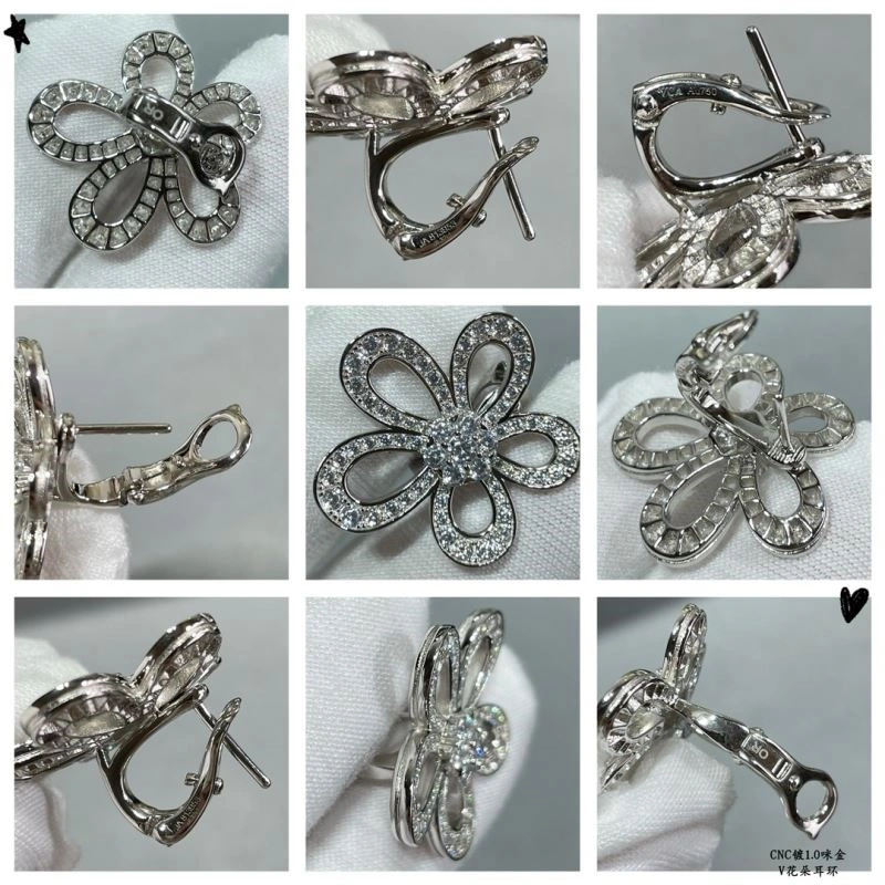 Top mirror Vca Earrings