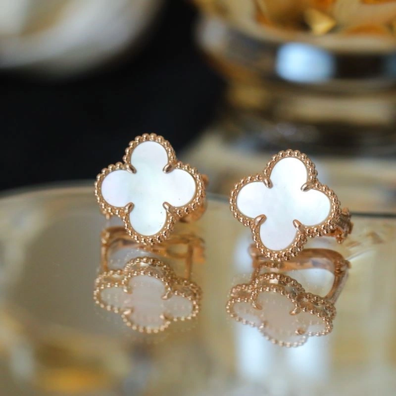 Mirror quality Vca Earrings