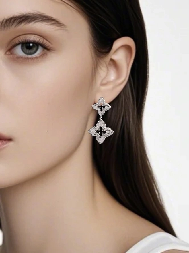 Mirror quality Vca Earrings