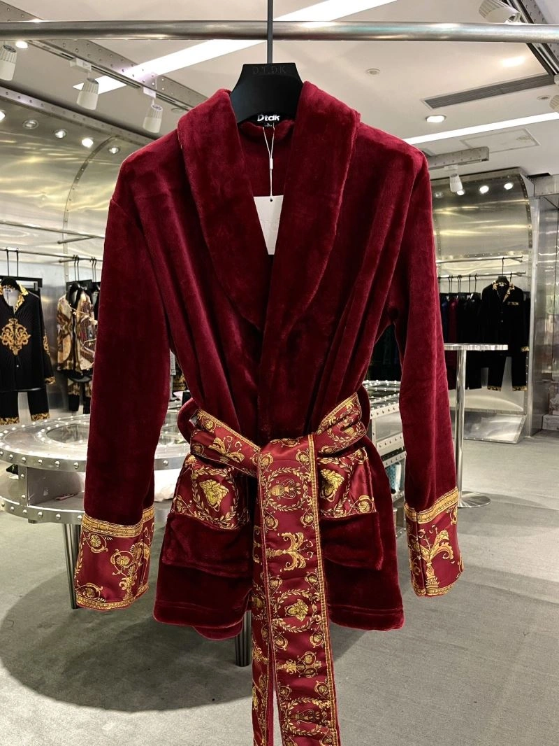 Brand-authenticated Versace Bathrobe