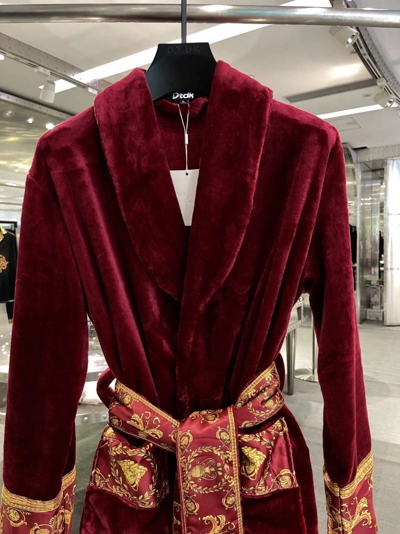 Brand-authenticated Versace Bathrobe