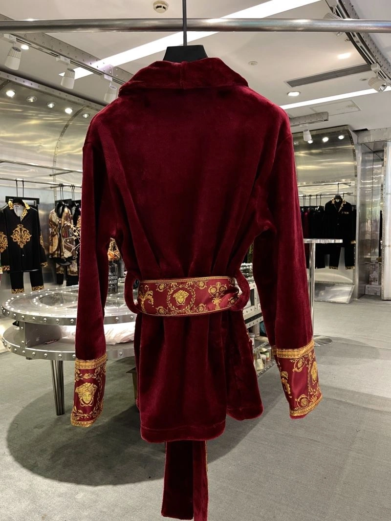 Brand-authenticated Versace Bathrobe