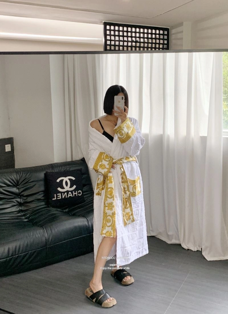 Brand-authenticated Versace Bathrobe