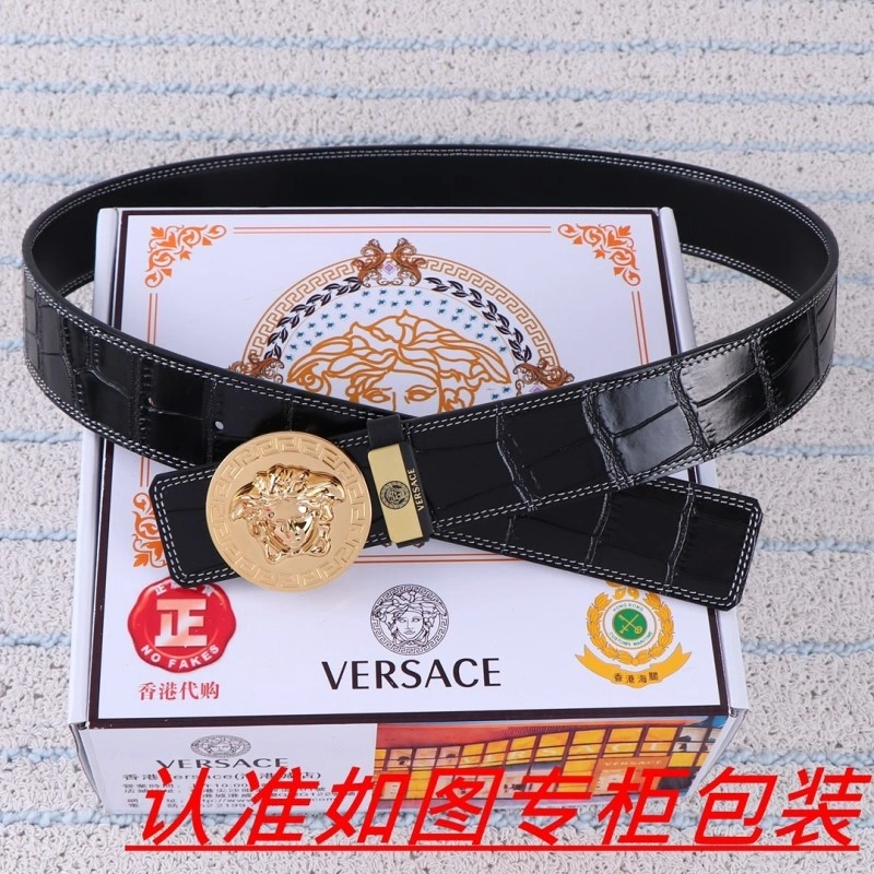 Brand-authenticated Versace Belts