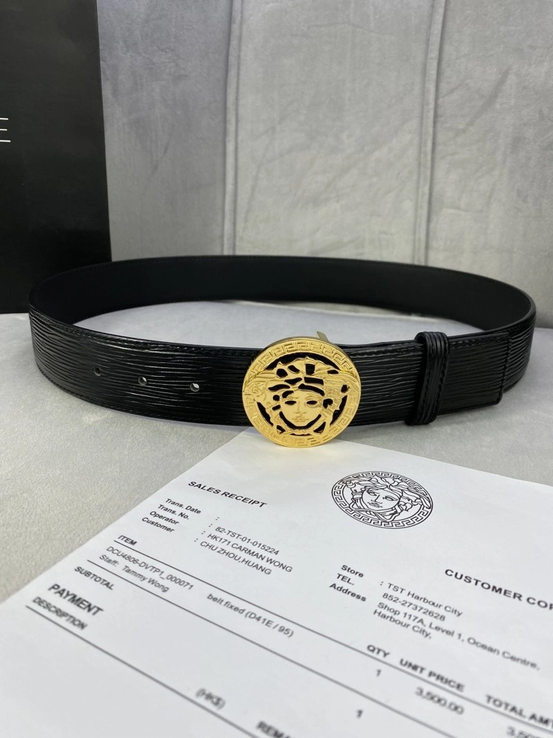 Indistinguishable Versace Belts