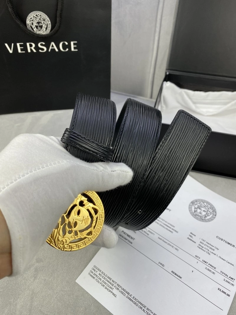 Indistinguishable Versace Belts