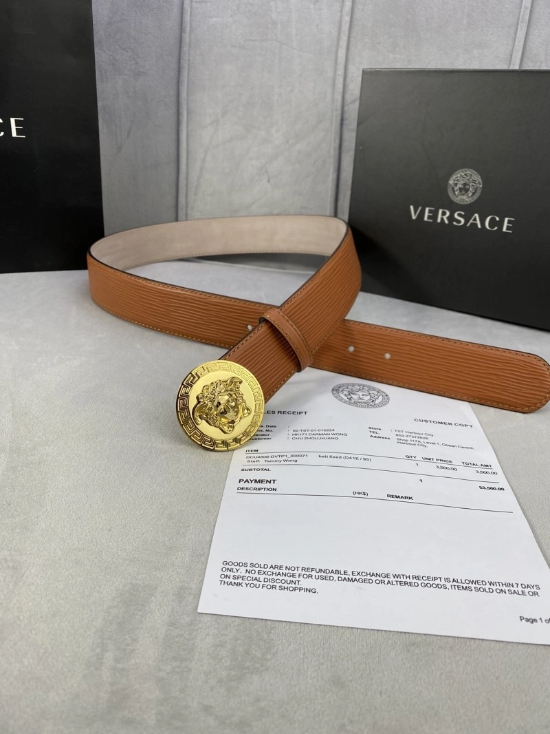 Factory-made Versace Belts