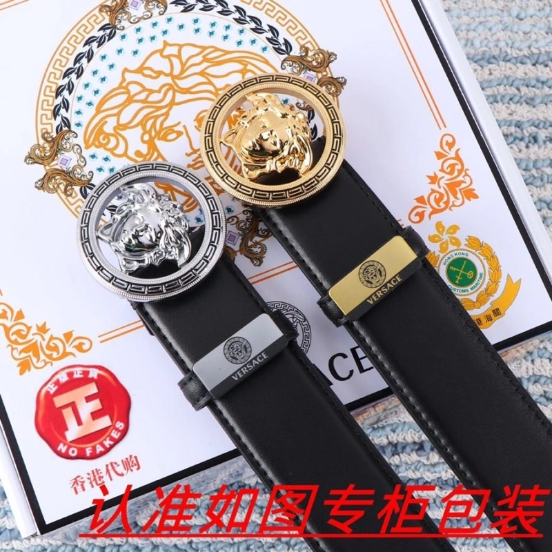 Brand-authenticated Versace Belts