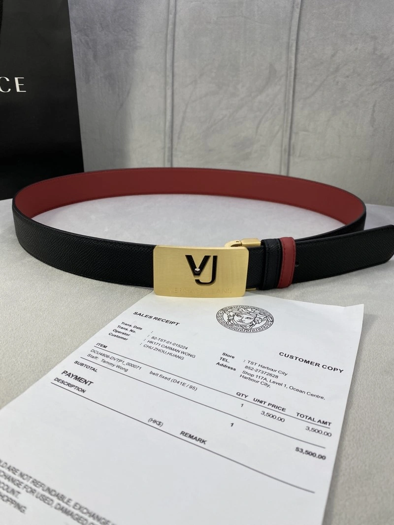 Top mirror Versace Belts
