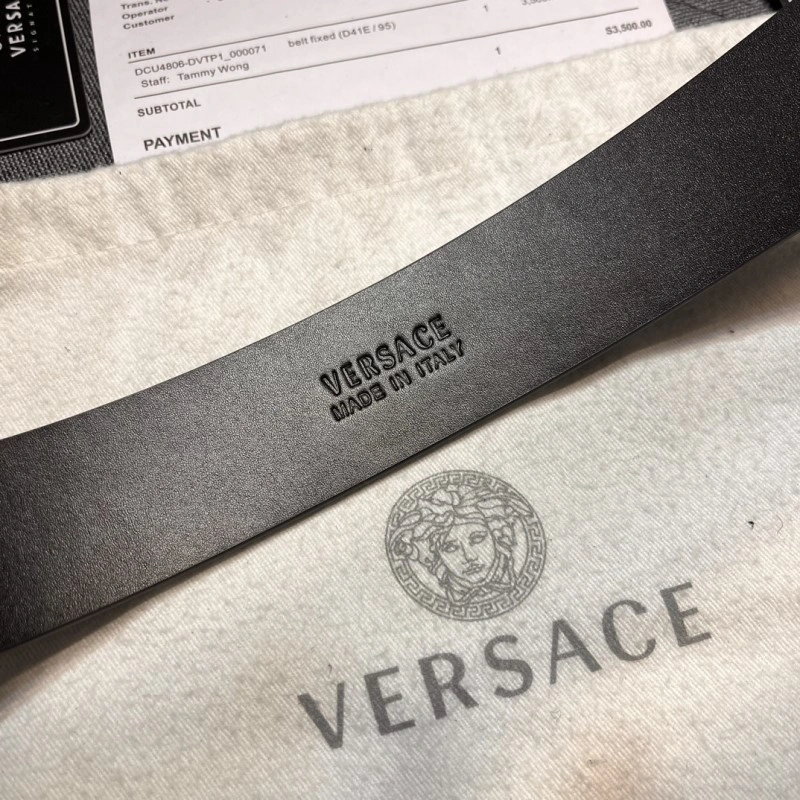 Authentic Versace Belts