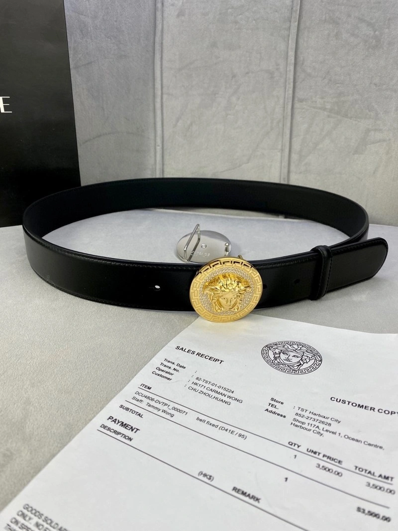 Discounted Versace Belts