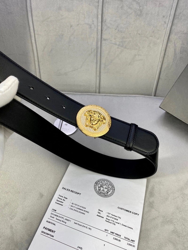 Discounted Versace Belts
