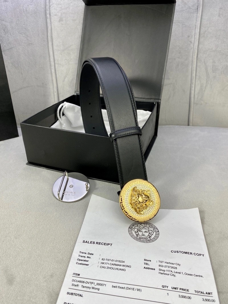 Discounted Versace Belts