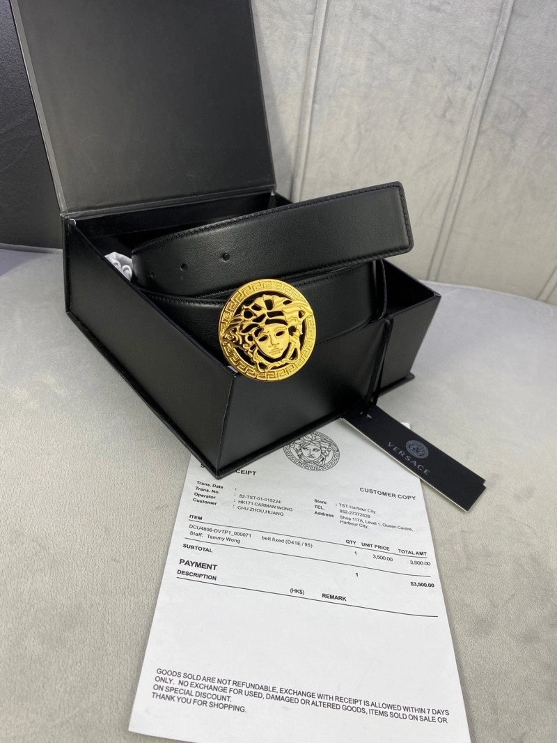 High accuracy Versace Belts