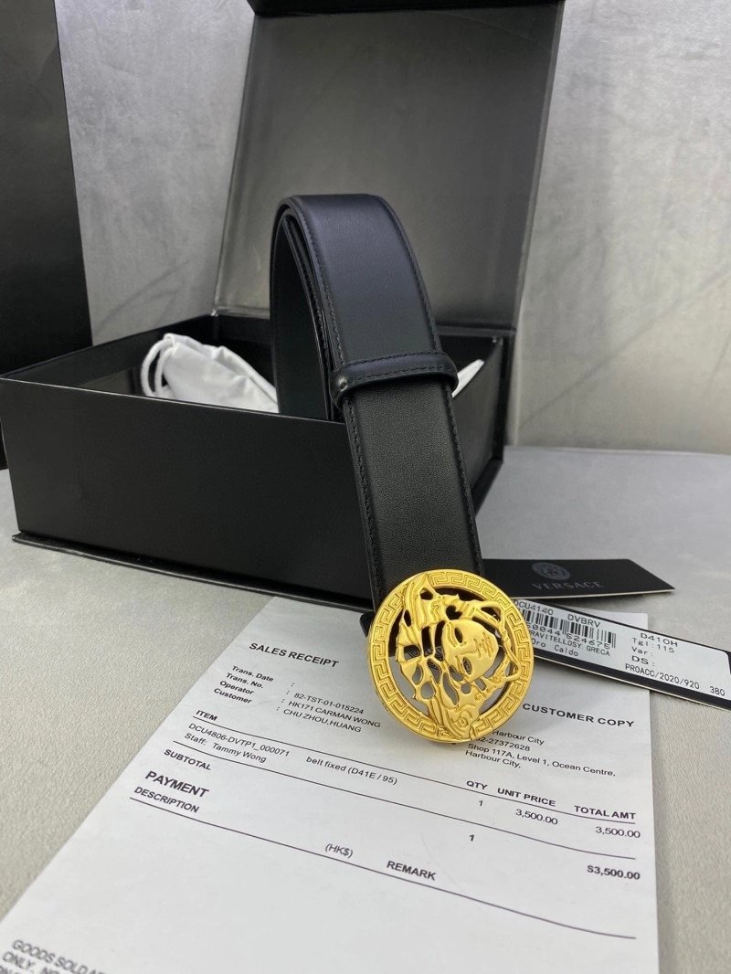 High accuracy Versace Belts