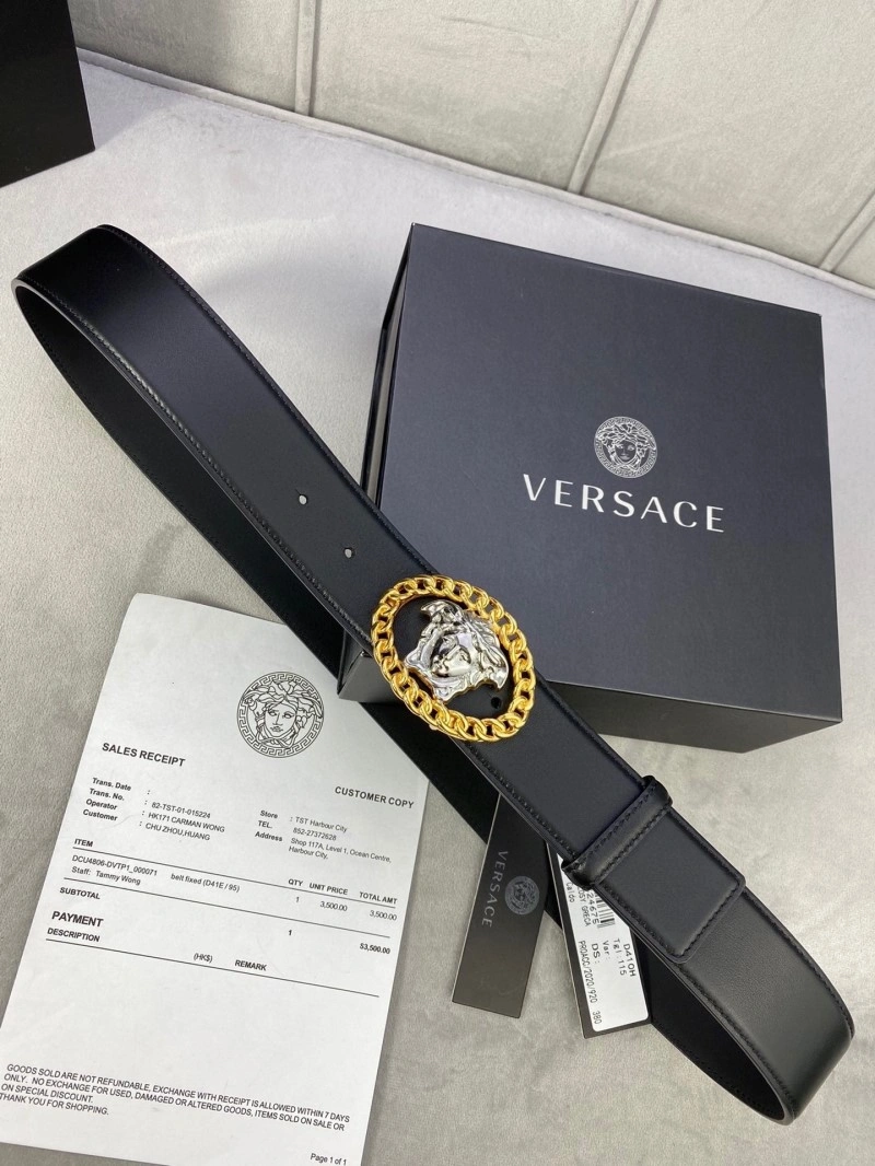 Budget-friendly Versace Belts