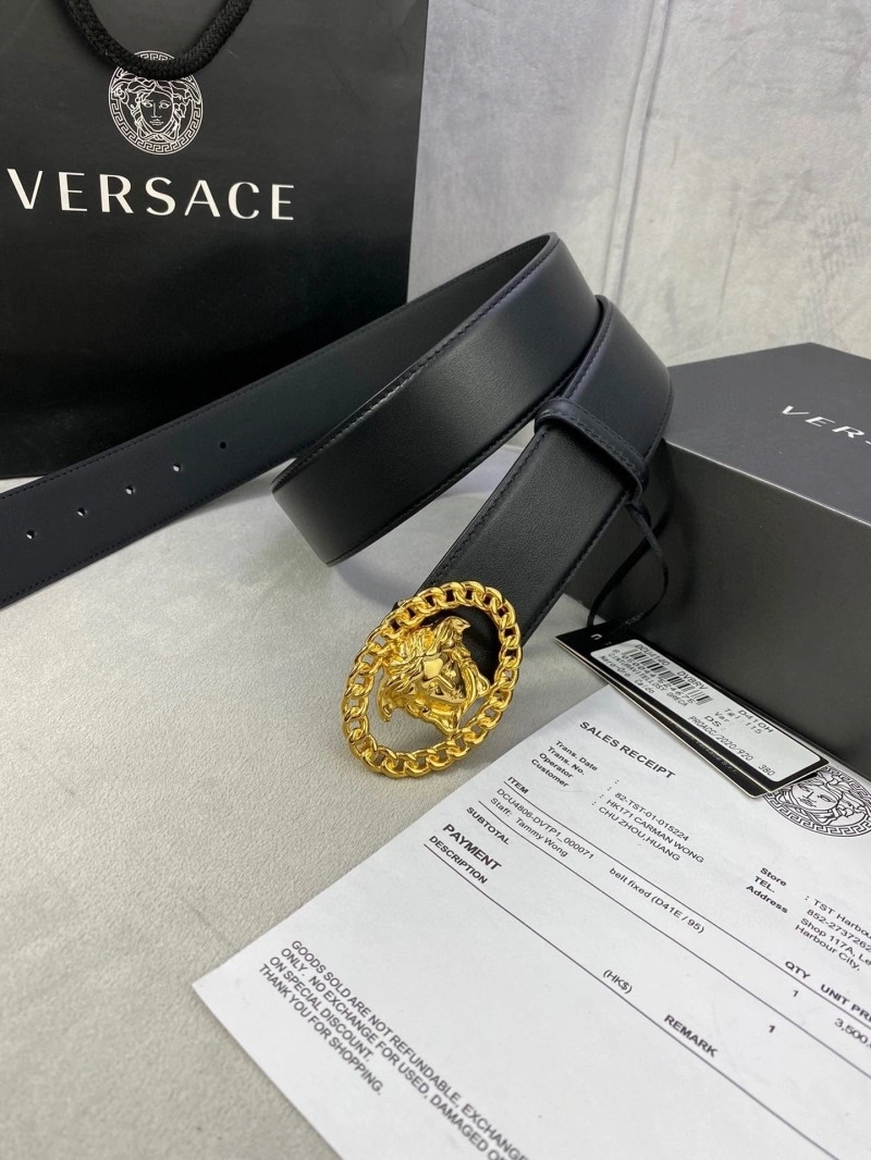 Budget-friendly Versace Belts